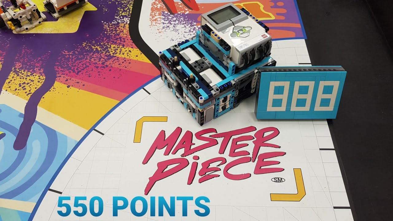 FLL MASTERPIECE 🎨550 POINTS🎨 HAMER LEGOBREAKERS 888 - YouTube