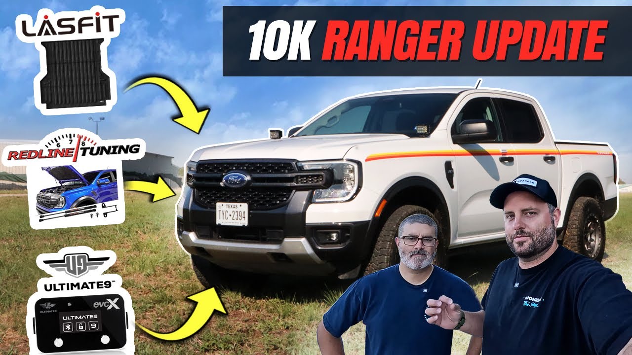 10K Mile UPDATE On Our 2024 Ford Ranger FX4 Build + New MODS - YouTube