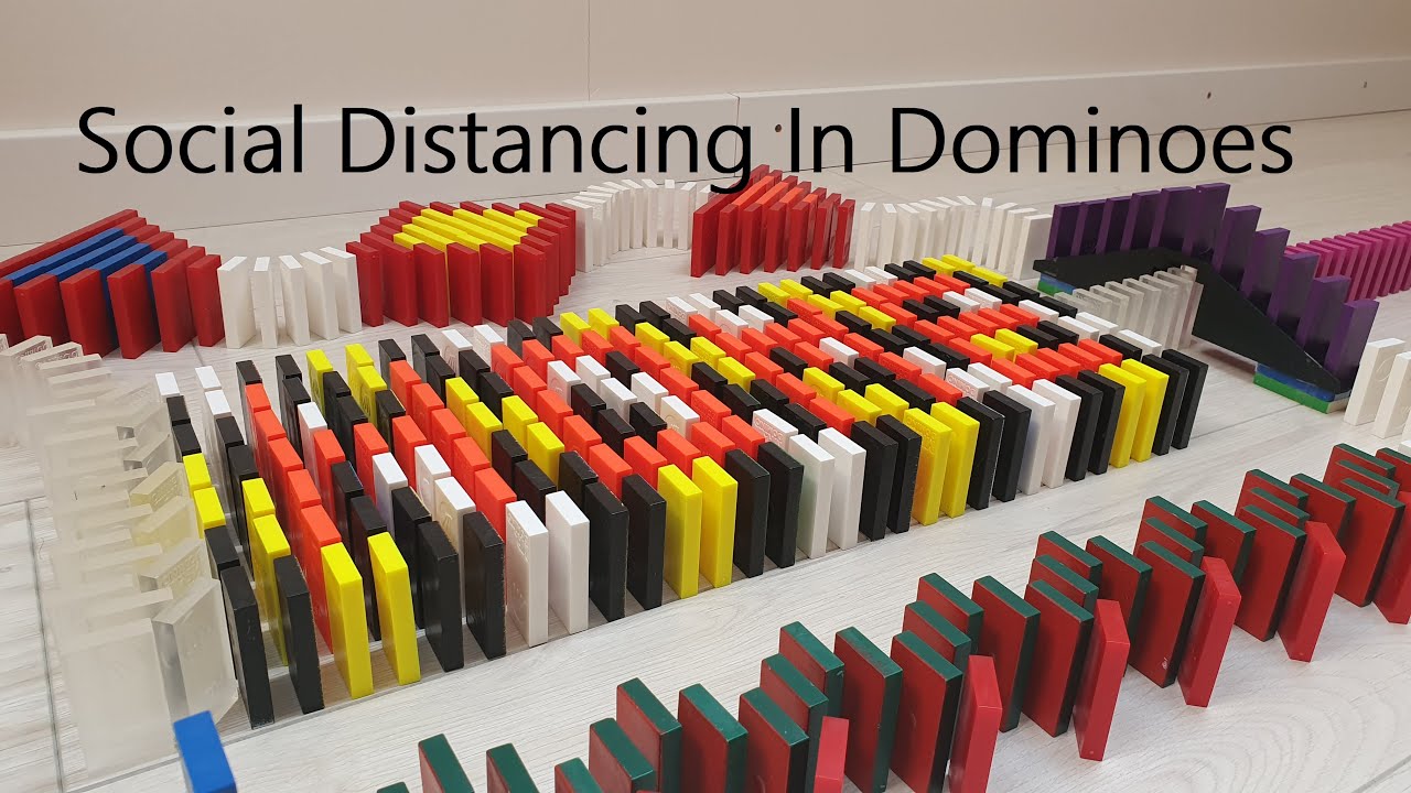 Social Distancing In Dominoes - YouTube