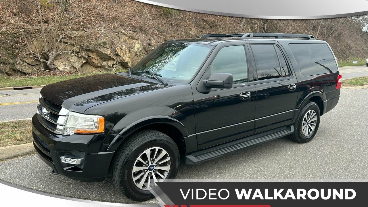2015 Ford Expedition EL XLT, Eco Boost, 4 Wheel Drive, Clean CARFAX ...