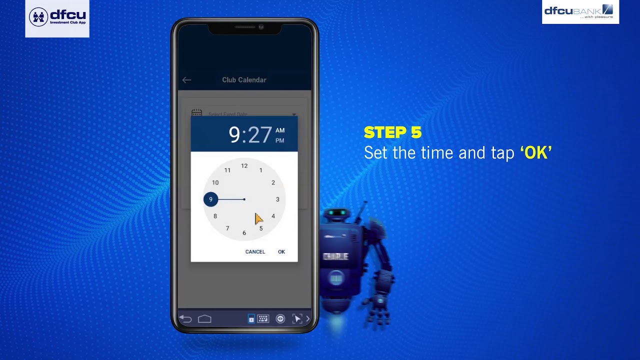 Schedule Club Activities with the dfcu Investment Club App. - YouTube