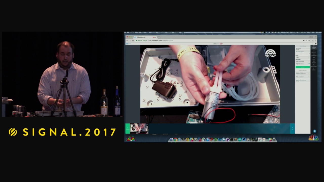 The WineBOT How We Made a Robot That Pours Wine on Television - YouTube