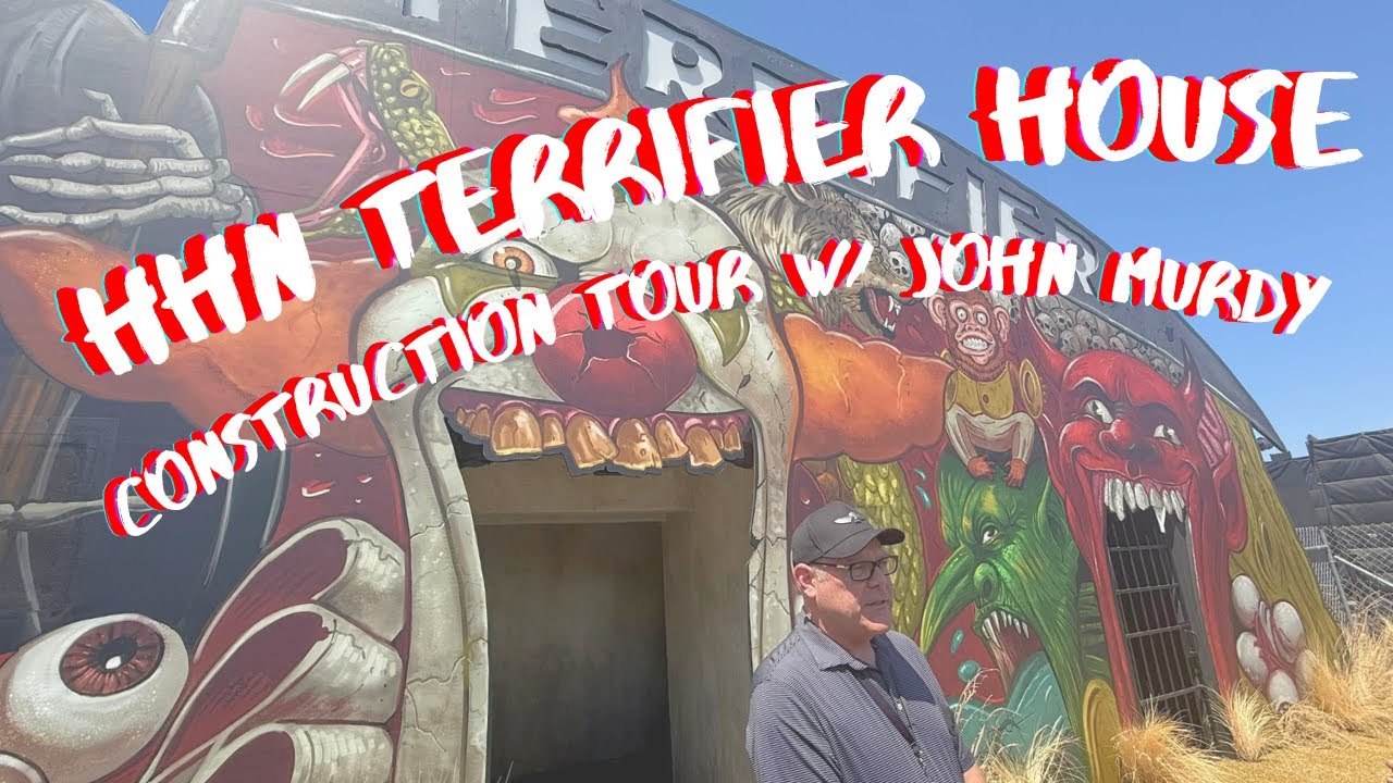 👉 HHN TERRIFIER House | Construction Tour w/ John Murdy - YouTube