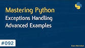Mastering Python - YouTube