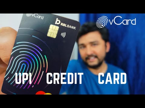 vCard Pay to BHIM/UPI/GPay/Phonepe/Paytm QR with Credit Card| Credit ...