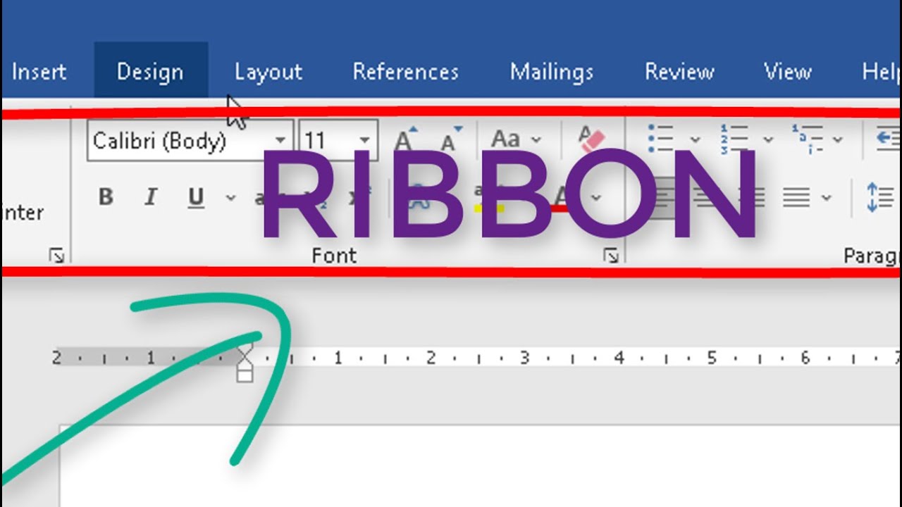 Cara Mudah Menampilkan & Sembunyikan Ribbon Pada Microsoft Word - YouTube