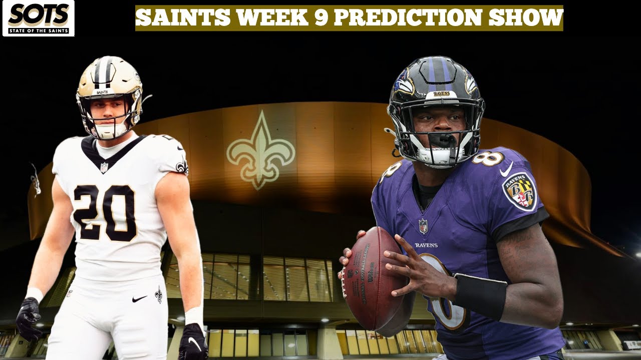 Saints Week 9 Prediction Show | The State of the Saints Podcast - YouTube