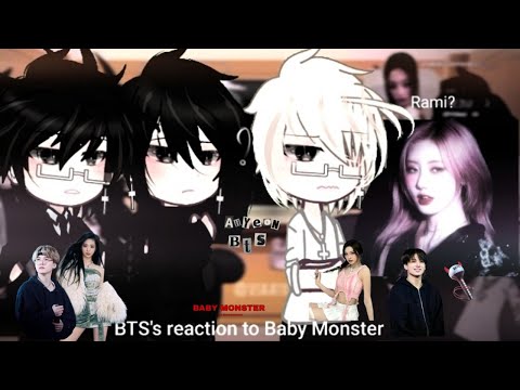 BTS's reacts to BabyMonster  ⊹ ‧₊ I I #BTS #babymonster #gacha #gachaclub  //🇧🇷 //🇺🇸//⊹ᰔ₊‧.°.