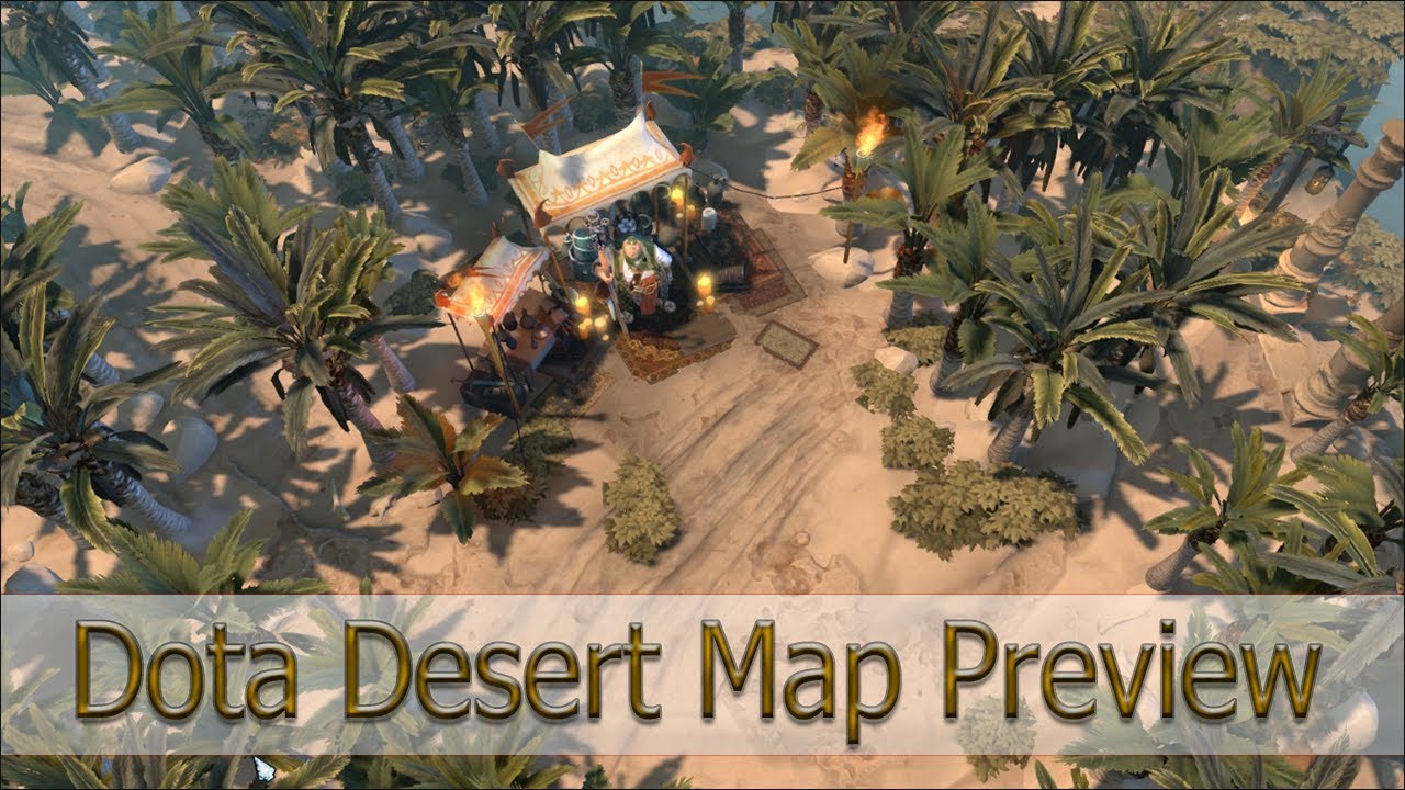New Weather Effect Desert Terrain - Dota 2 - YouTube