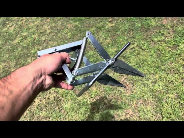 Review Polaflex Mole Traps 2 Pack Galvanized Steel Scissor Trap