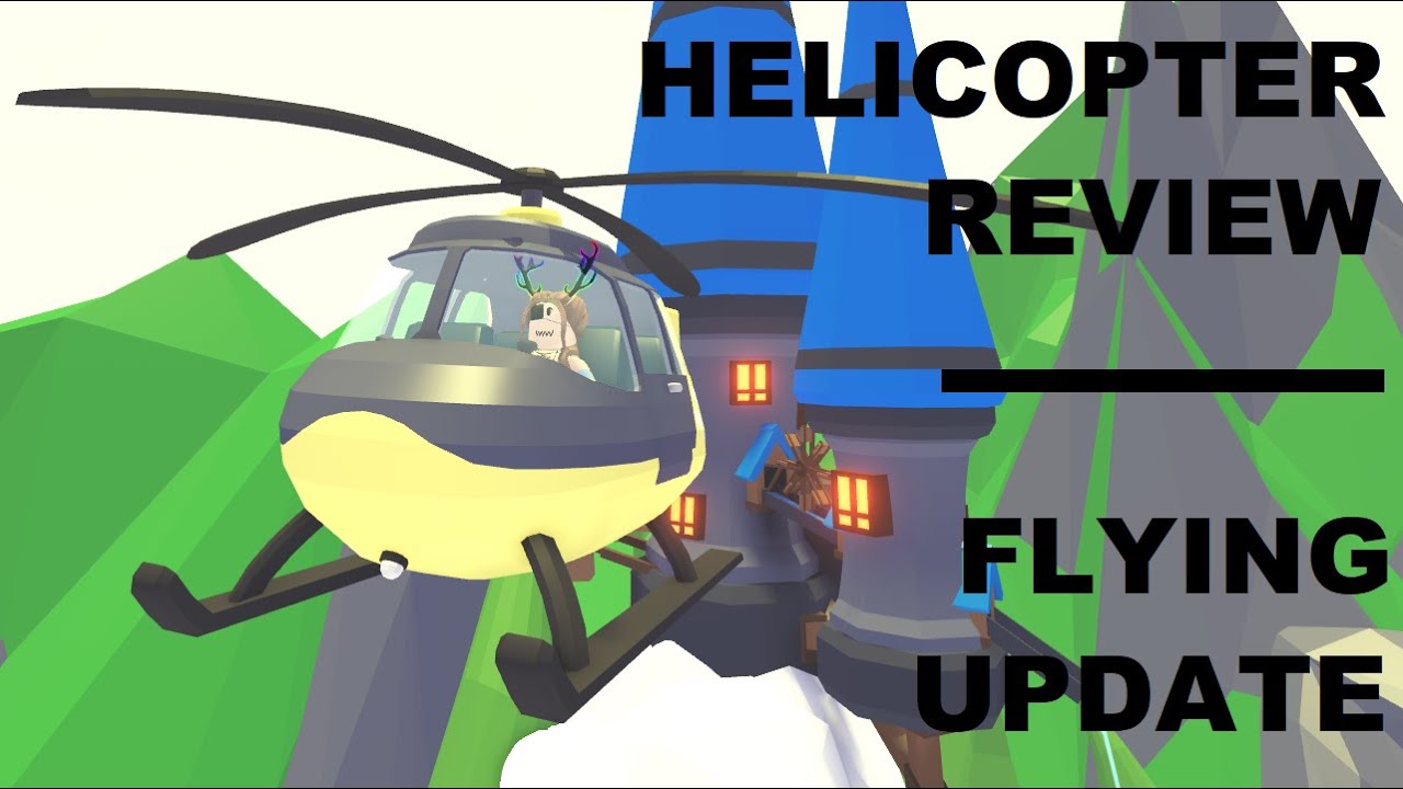 Helicopter Review on Adopt Me! | Adopt Me! | Roblox - YouTube