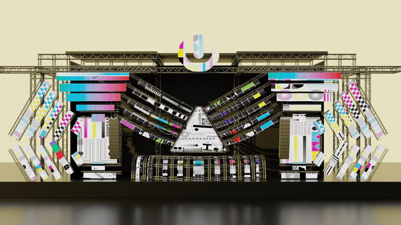 MainStage Ultra Music Festival 2016 Speed Modeling - YouTube