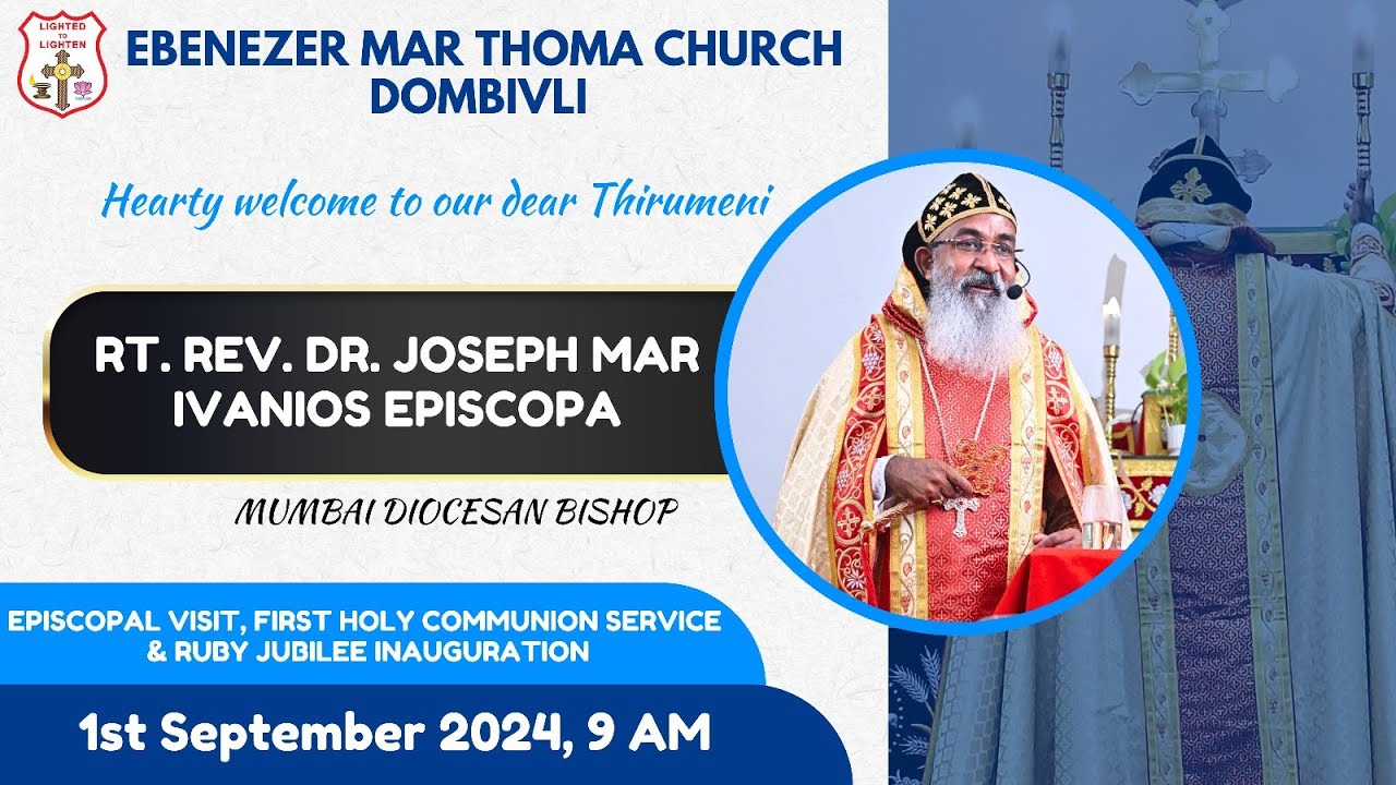 Rt. Rev. Dr. Joseph Mar Ivanios Episcopa | Mumbai Diocesan Bishop ...