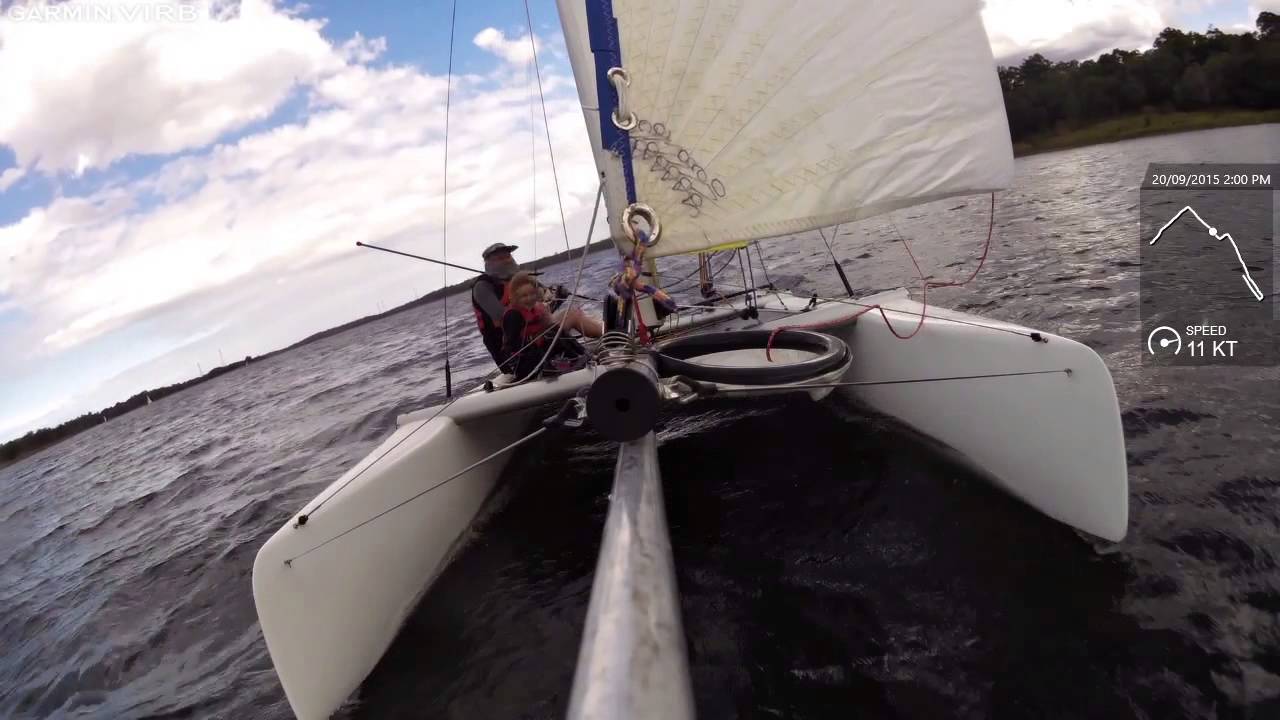 Nacra 430 LSWSA 20150920 - YouTube