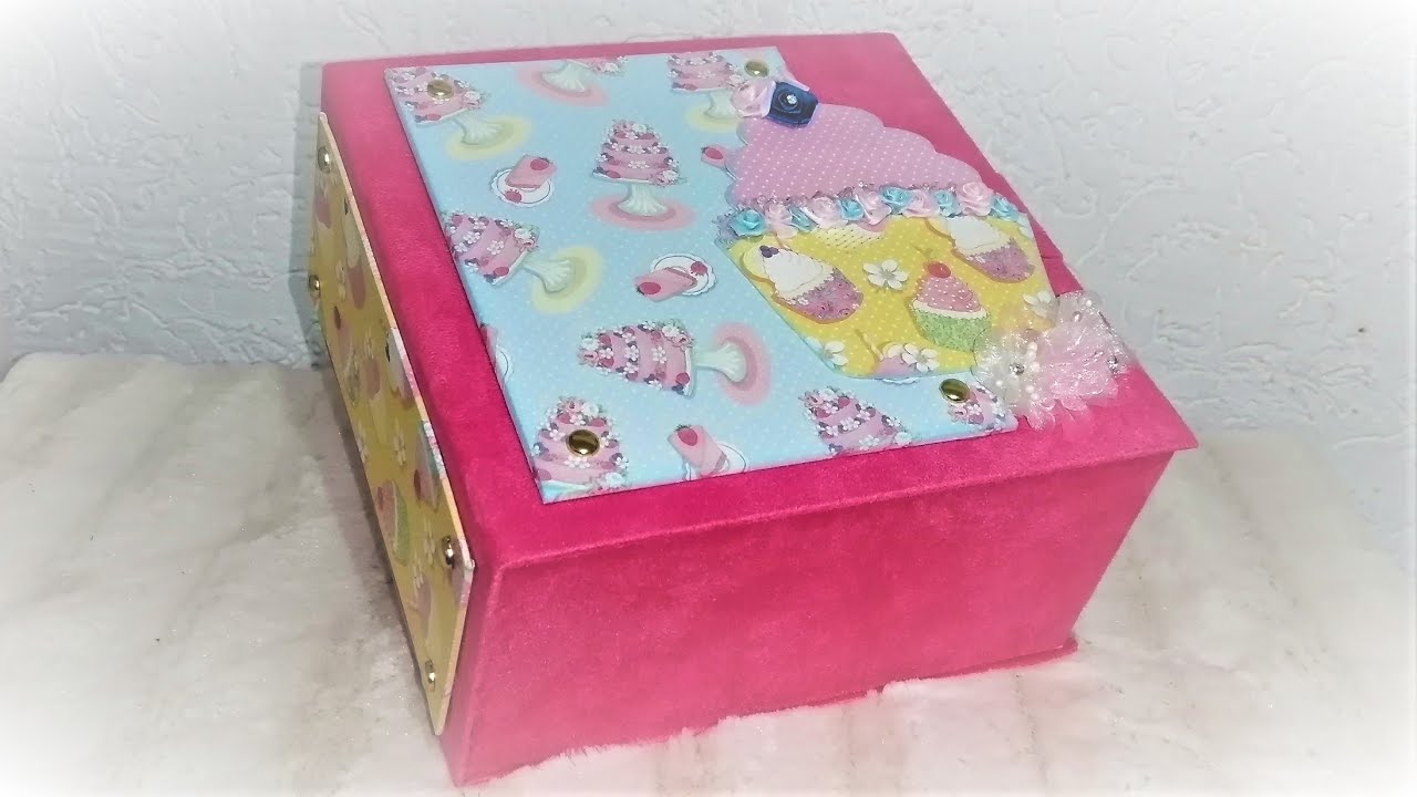 tutorial CARTONAJE🎁 como hacer CAJA 1🧁 [regalando bombones ] - YouTube