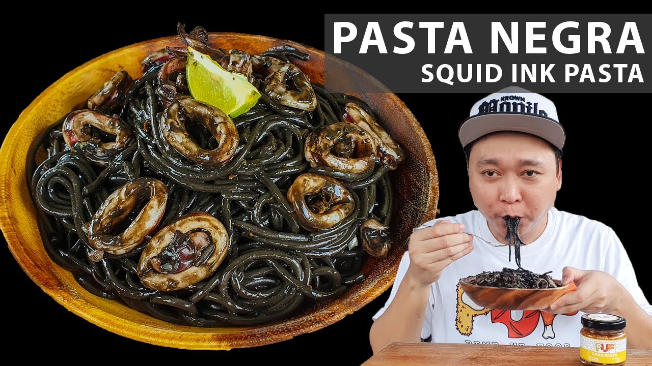 PASTA NEGRA (Squid Ink Pasta) | Pimp Ur Food Ep176 - YouTube