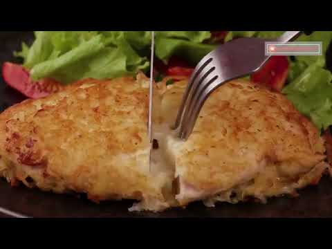 2 PATATES ve bir tavuk GÖĞSÜ ile ÇILGIN bir tarif - MÜKEMMEL fikir