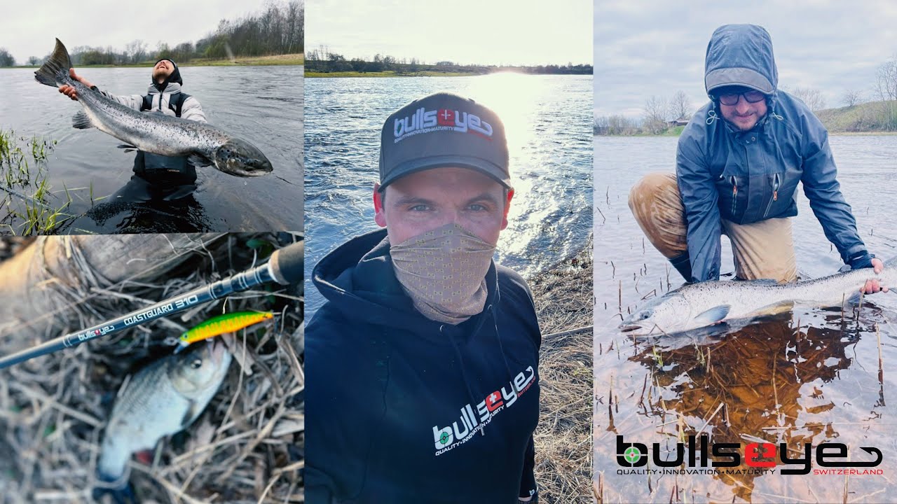 SALMON FISHING IN LATVIA - SALACA RIVER - WITH MY FRIENDS FROM BULLSEYE ...