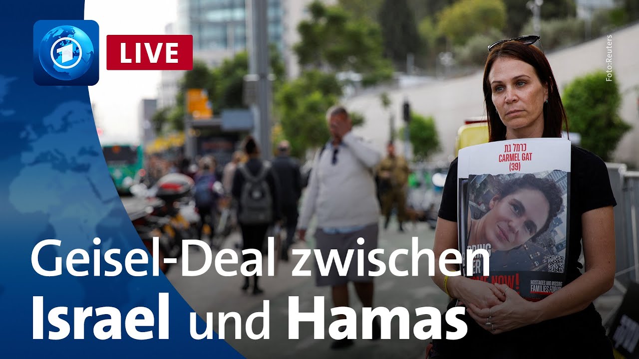 Geisel-Abkommen zwischen Israel und der Hamas | tagesschau24 extra ...