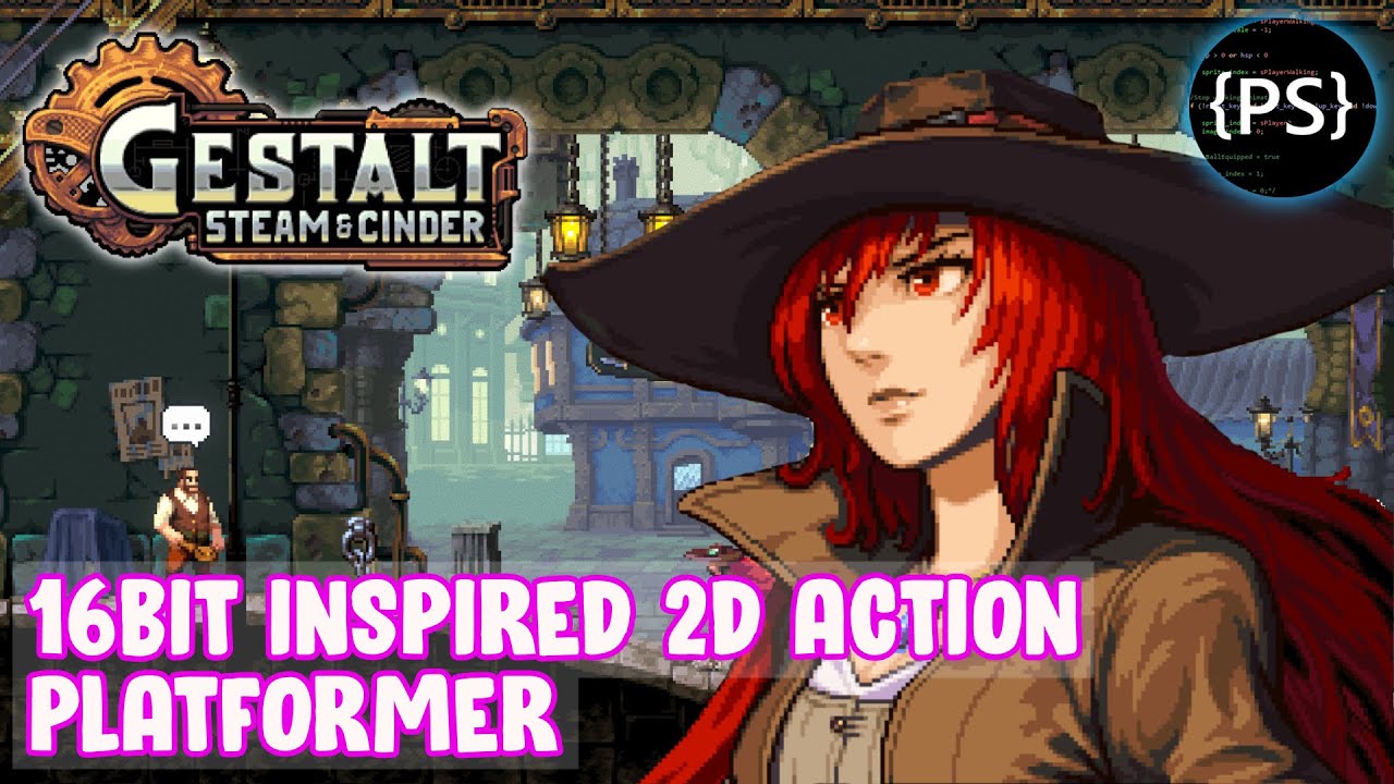 Brilliant Steampunk Action Platformer | GESTALT: STEAM & CINDER - YouTube