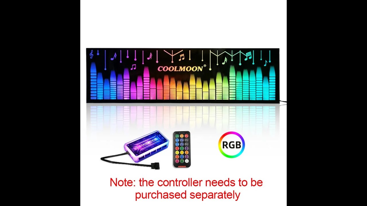 Placa RGB Coolmoon - YouTube