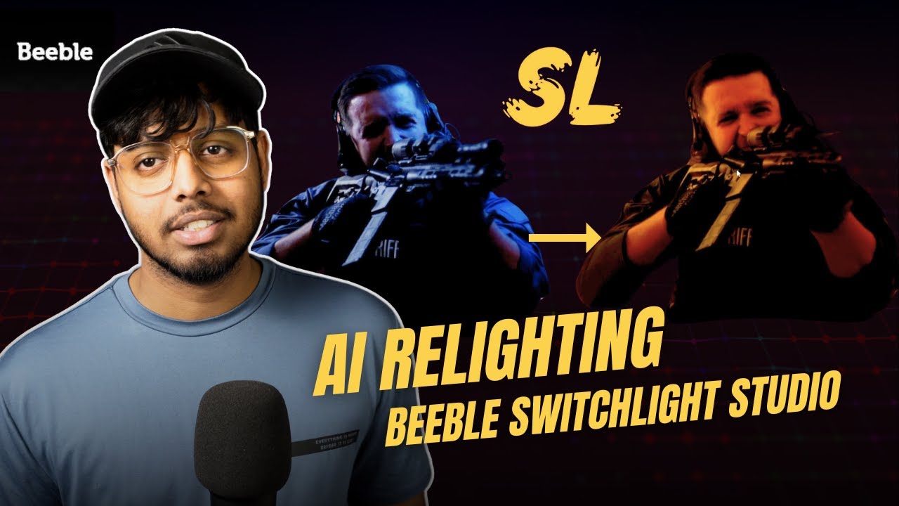 Easy AI Relighting with Switchlight Studio - Beeble AI Tutorial - YouTube