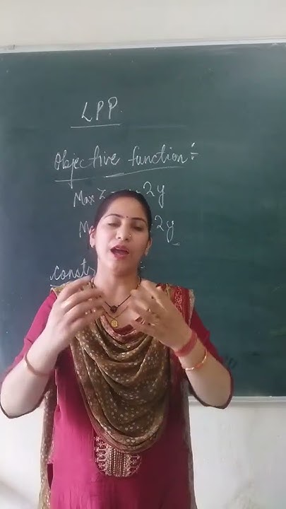 Linear programming problem (LPP) #operations_research - YouTube