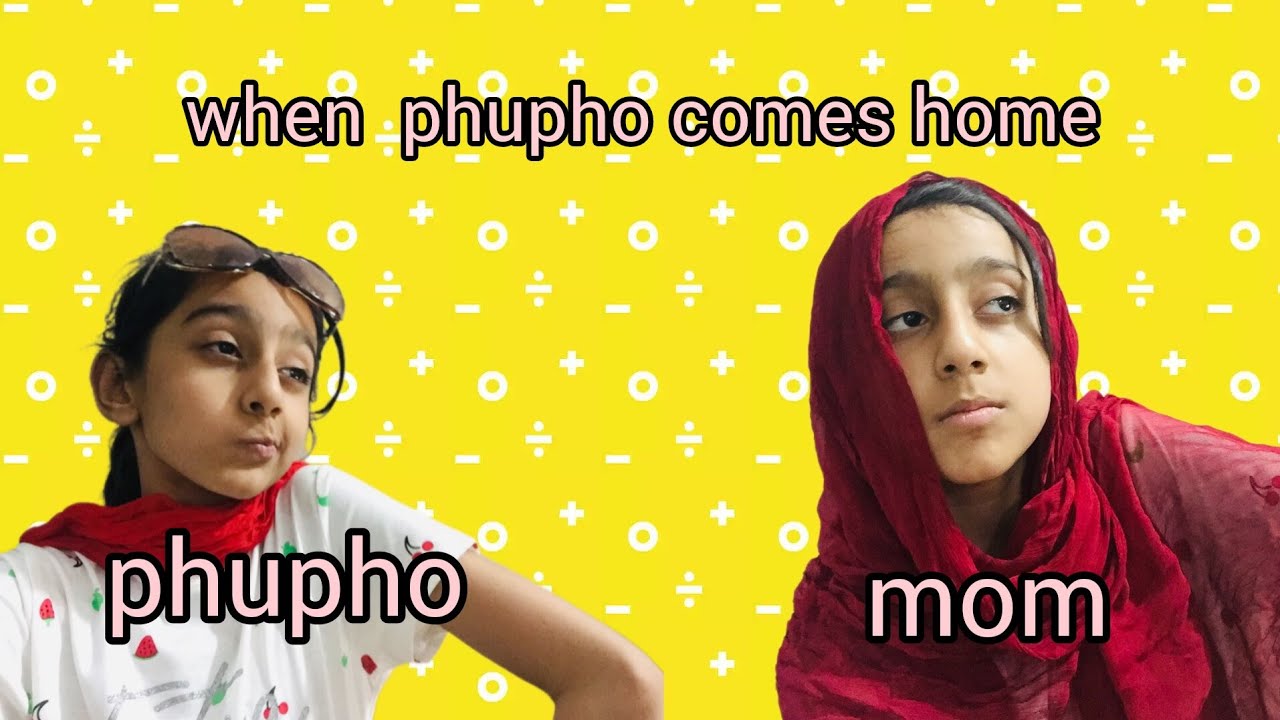 when phupho comes home 😂 - YouTube