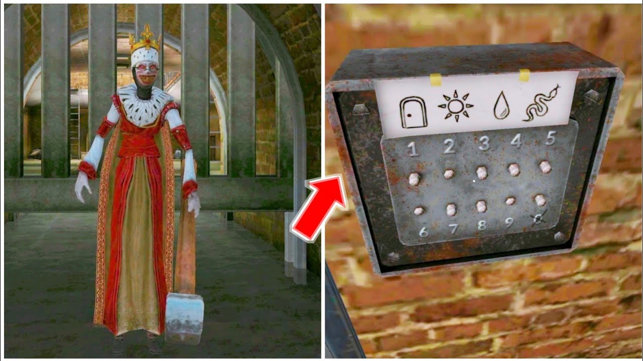 Evil Nun New Door Lock Code Solution | Evil Nun - YouTube