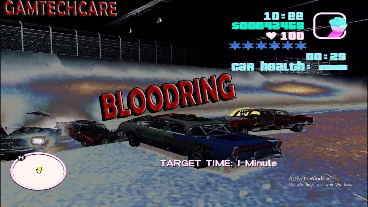 GTA VICE CITY | BLOODRING | Side Mission - YouTube