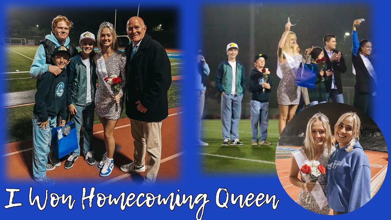 I won Homecoming Queen!! // senior yr hoco recap - YouTube