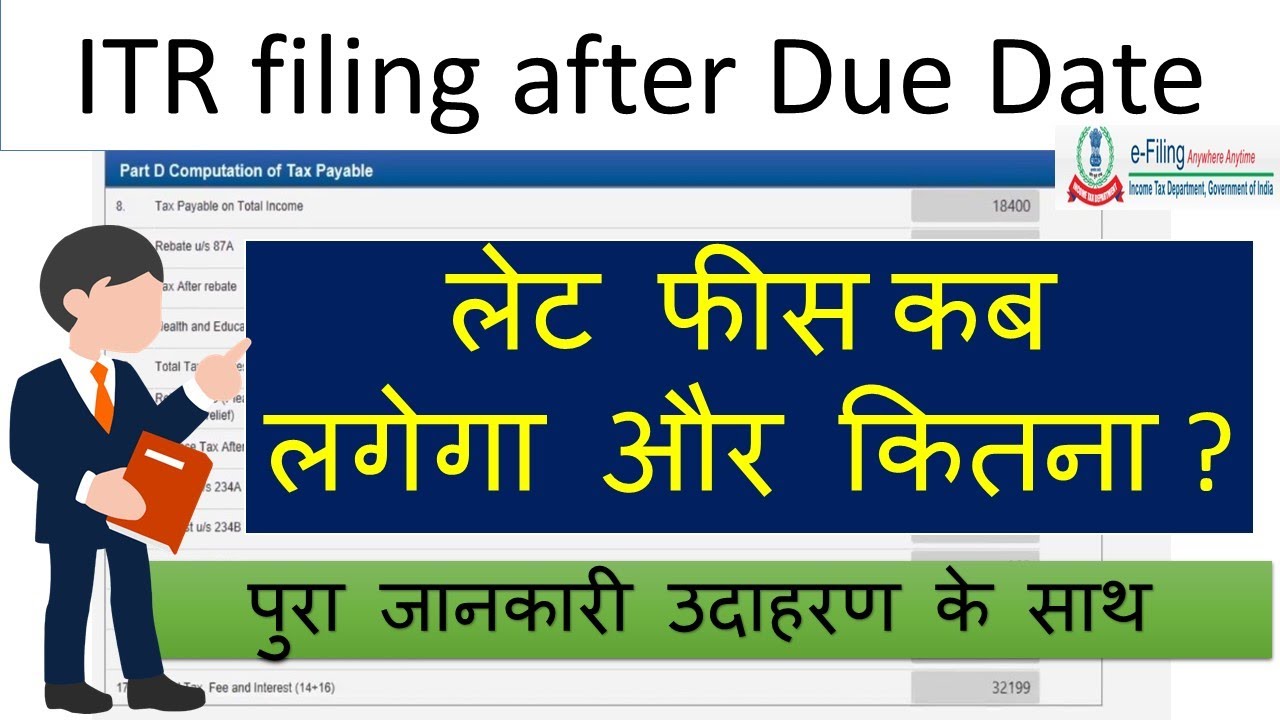 Late fees under section 234F of Income Tax Act for AY 2020 21 | income ...