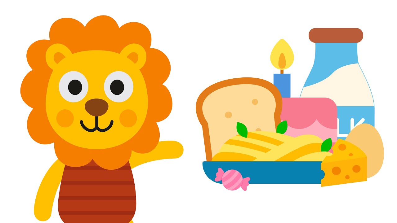 Lets Learn Food And Drinks 🧀🍞🥛 | Preschool/Playgroup | Toodle & Tot ...