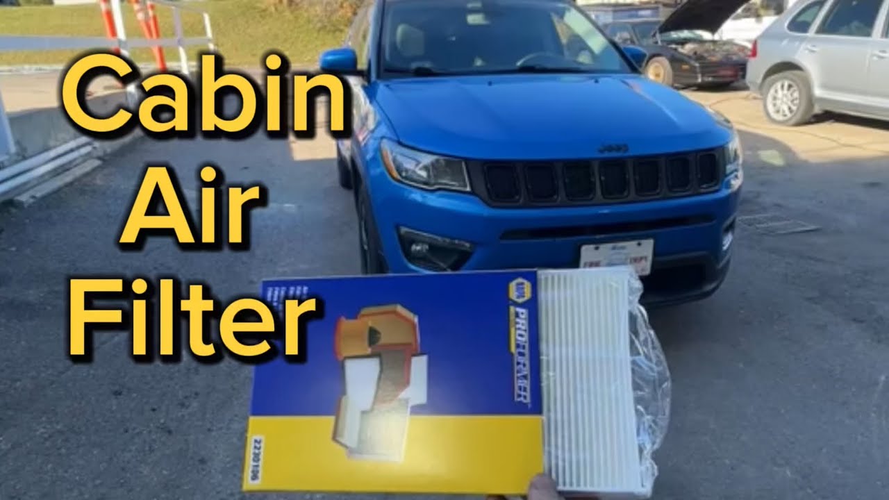 2019 Jeep Compass // how to replace cabin air filter - YouTube
