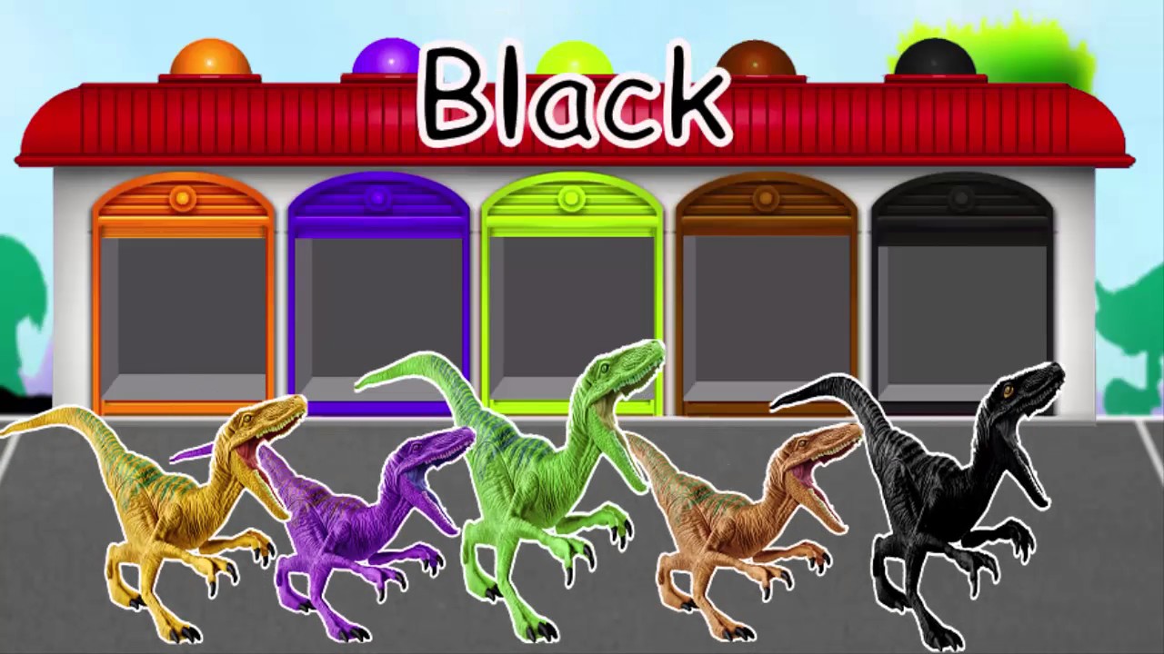 NEW SPECIAL COLORS DINOSAURS | LEARN COLORS | LEARN FAMILY NAME | Video ...