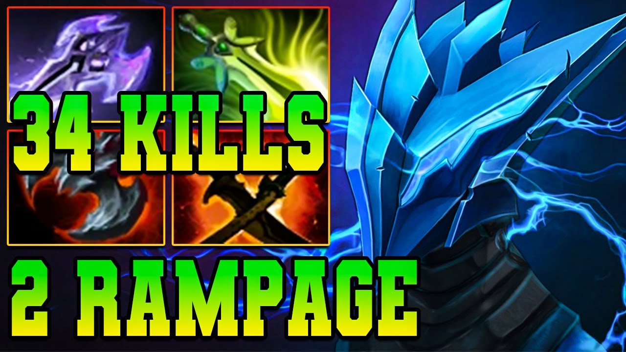 2 Rampage + 34 Kills Razor !! Razor Dota 2 Safelane Carry Build Guide ...