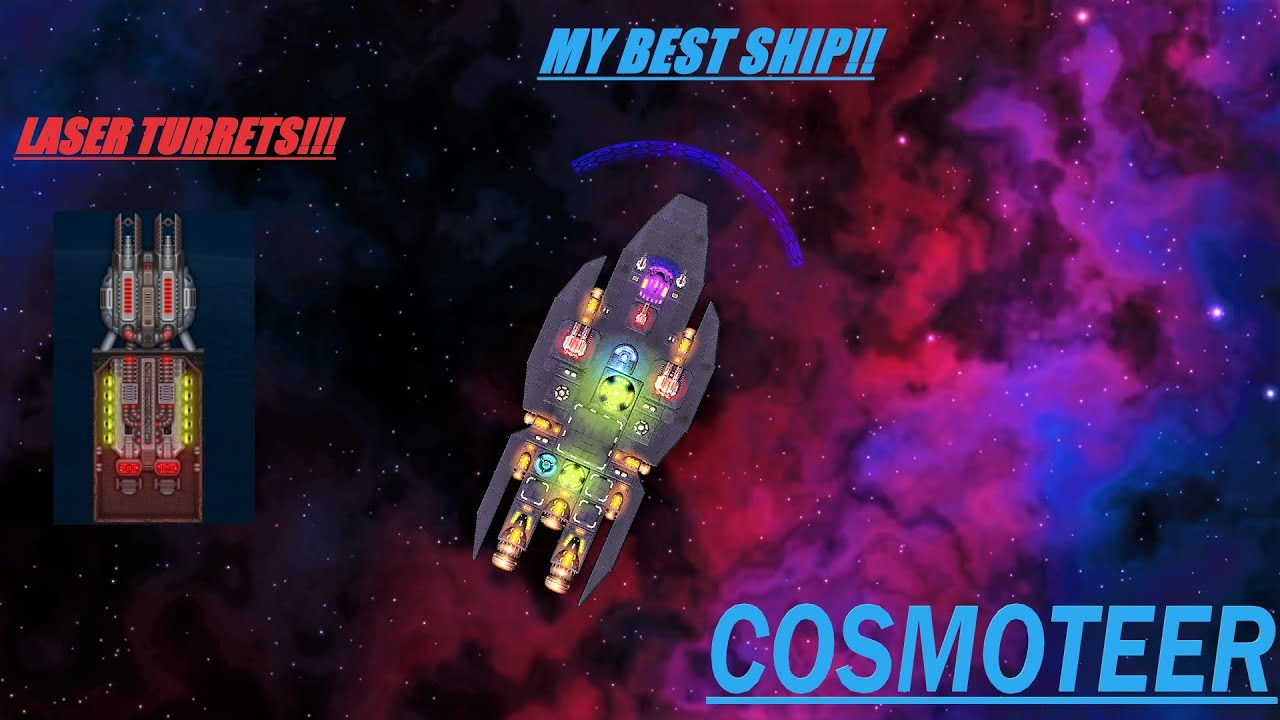 Cosmoteer | Testing out my New FLEET Of Laser Ships - YouTube