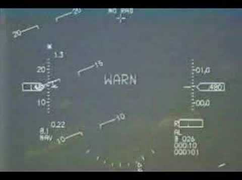 F-16 Fighting Falcon Jet HUD Demo on Airshow - YouTube