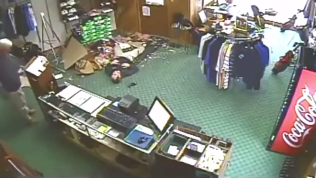 People Falling Through Ceilings And Roofs - YouTube