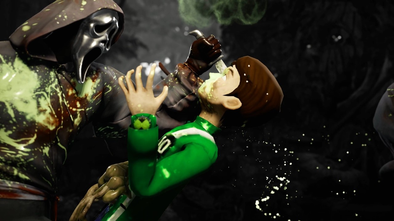 Ghostface vs Ben 10 vs Peelverine - Mortal Kombat 1 (4K) - YouTube