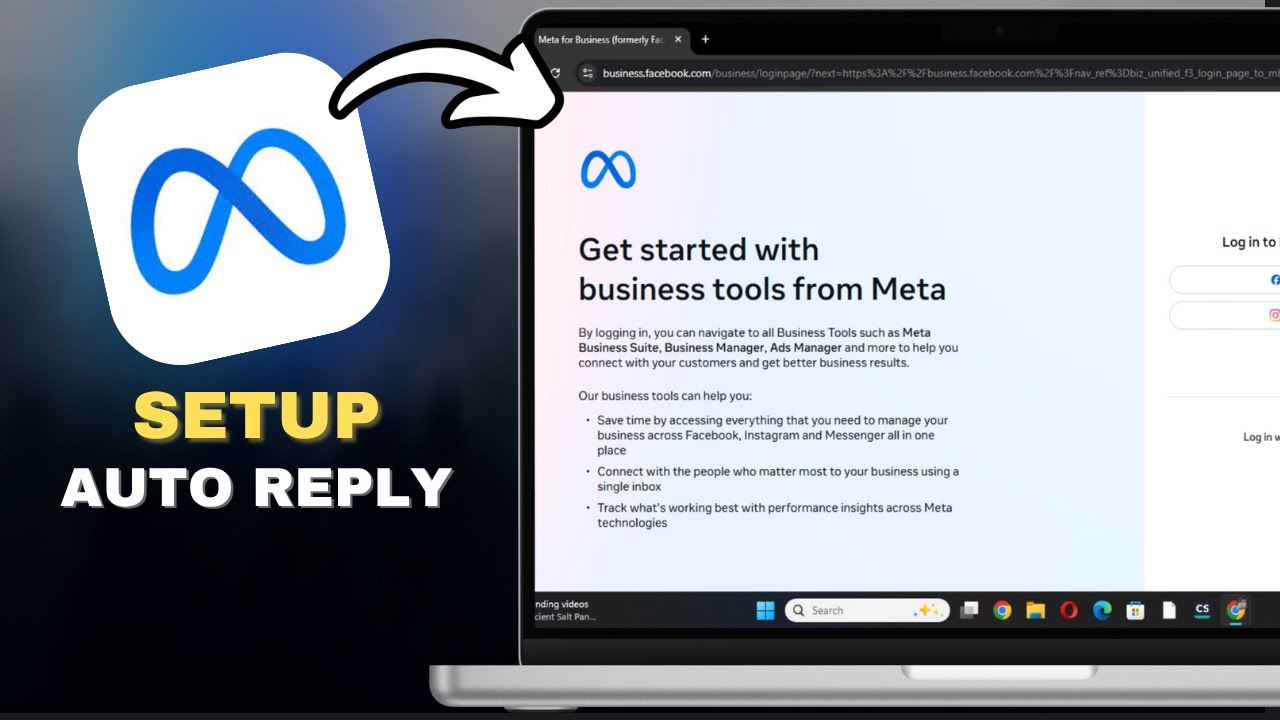 How to Setup Auto Reply in Meta Business Suite in SECONDS! - YouTube