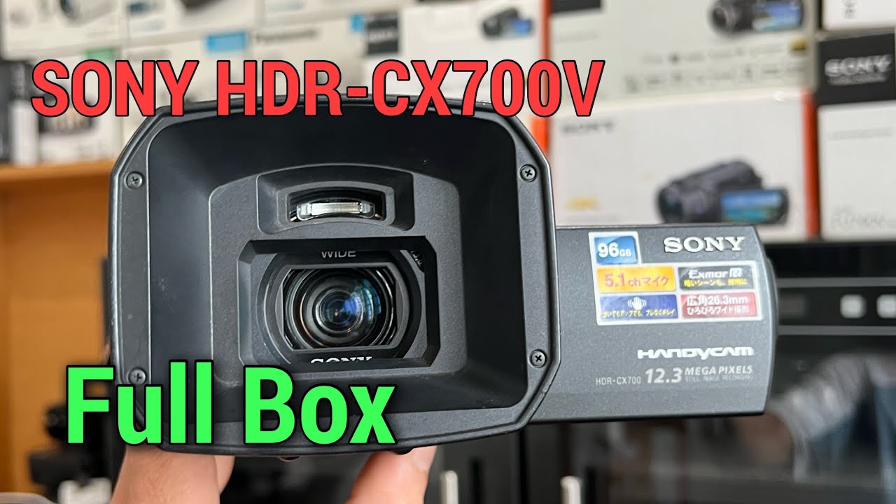 Hàng ĐẶC BIỆT Full BOX // SONY HDR-CX700V // Nguyễn Tùng 0868238232 ...