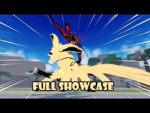 [Codes] Getsuga Bloodline FULL SHOWCASE | Gen 3 9 tails Getsuga ...