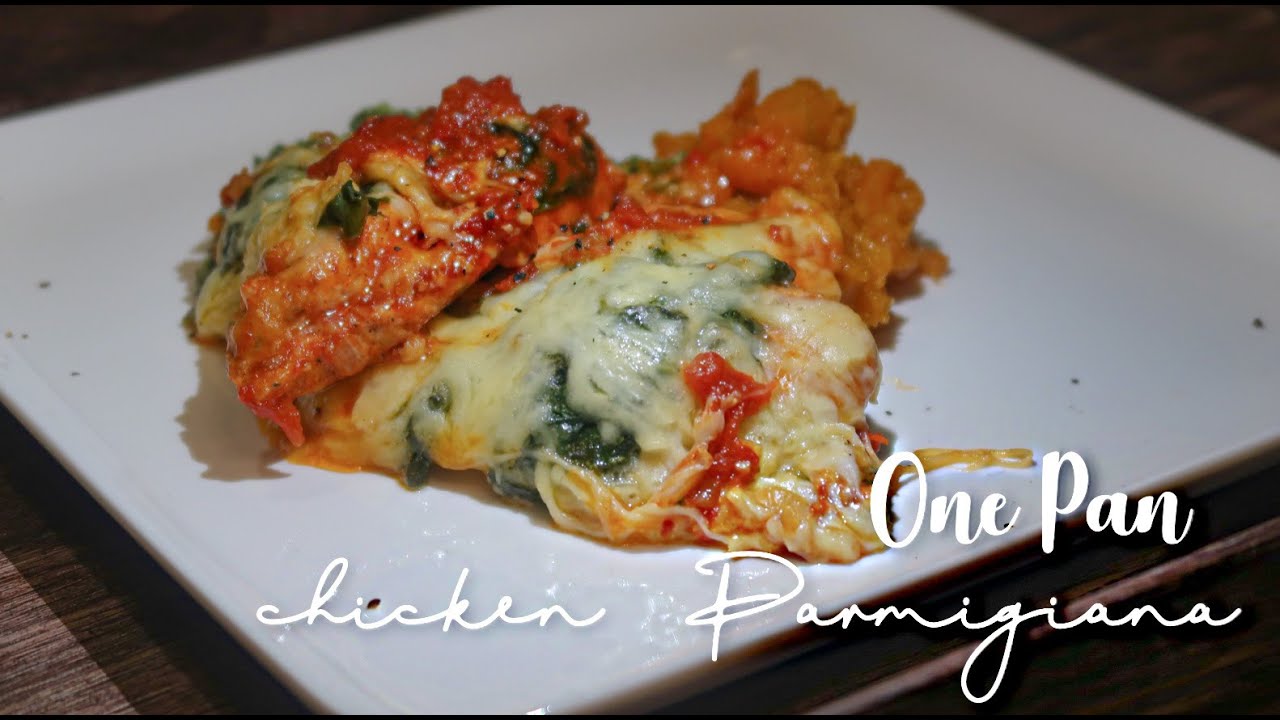 EASY TO MAKE ONE PAN CHICKEN PARMIGIANA | COOK WITH ME | NALEDI M ...