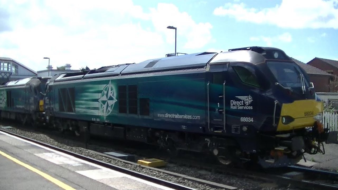 Bridgwater F D Nuclear Flask Train - YouTube