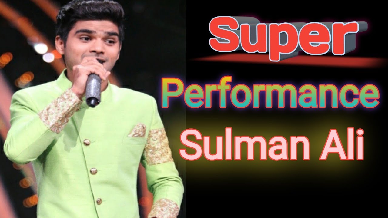 Sulman Ali India Idol Best Performance In Open Show||Sulam Ali||# ...