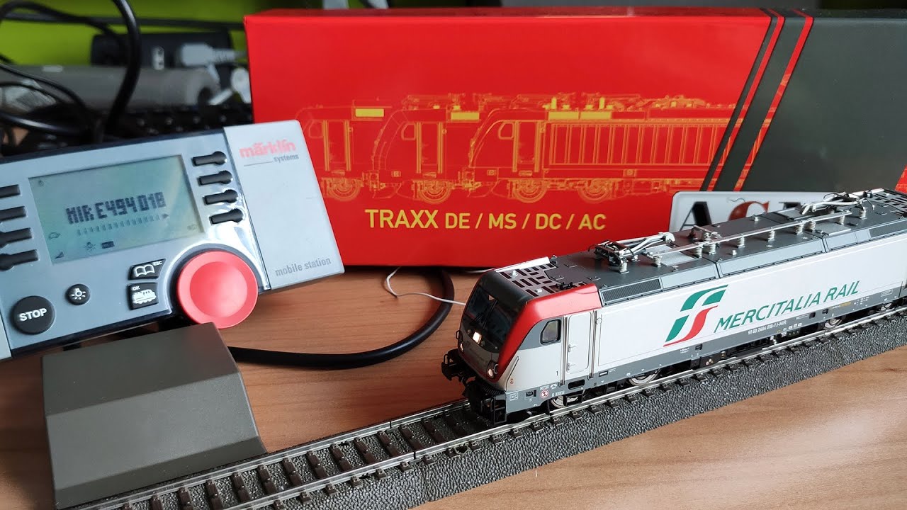 ACME 60560 Locomotiva TRAXX DC3 MIR E494 || Conversione con pattino ...