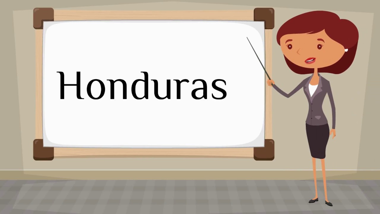 How do you say 'Honduras' in Spanish? - YouTube