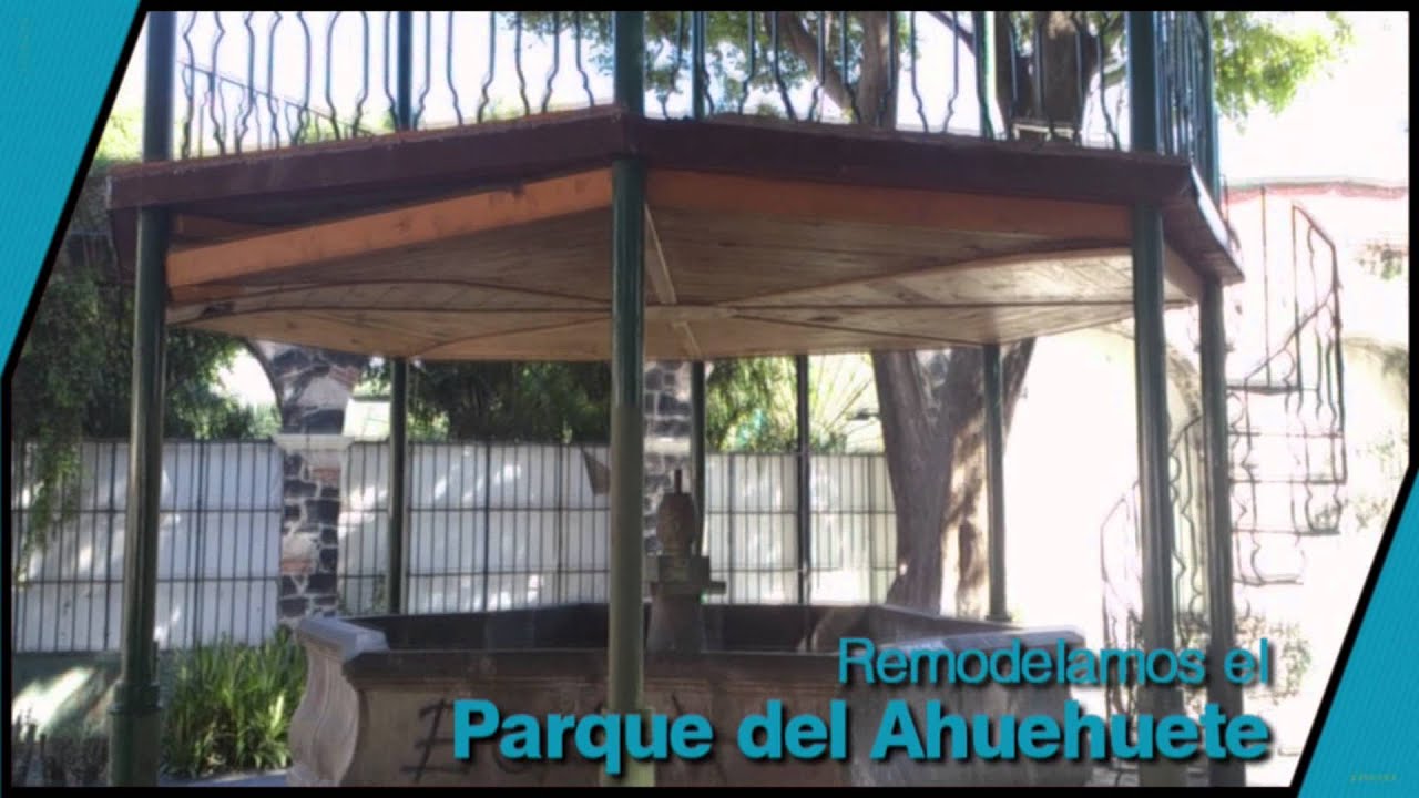 Atlixco -Inicia la remodelación del Parque del Ahuehuete- - YouTube
