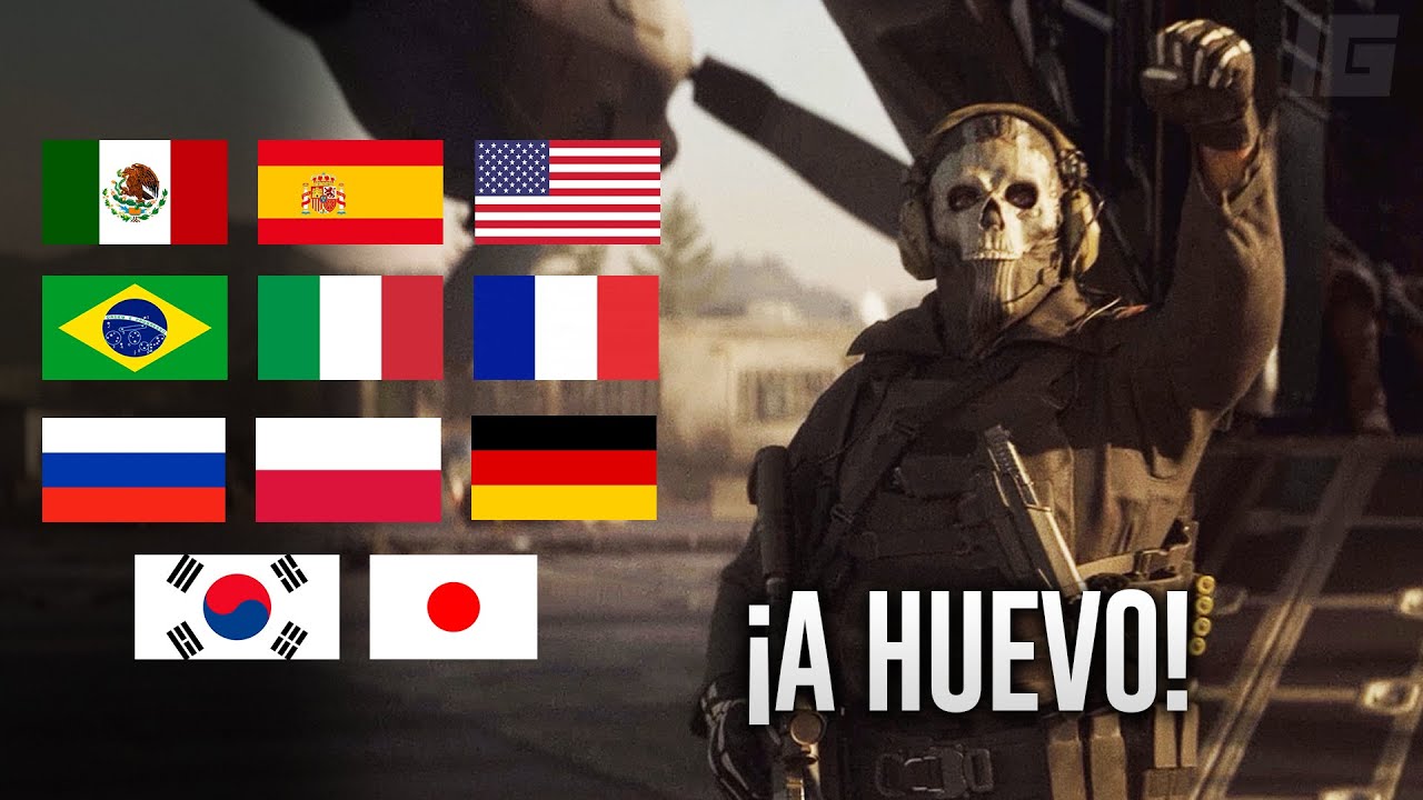 Ghost dice "A huevo" en todos los doblajes (Call of Duty Modern Warfare ...